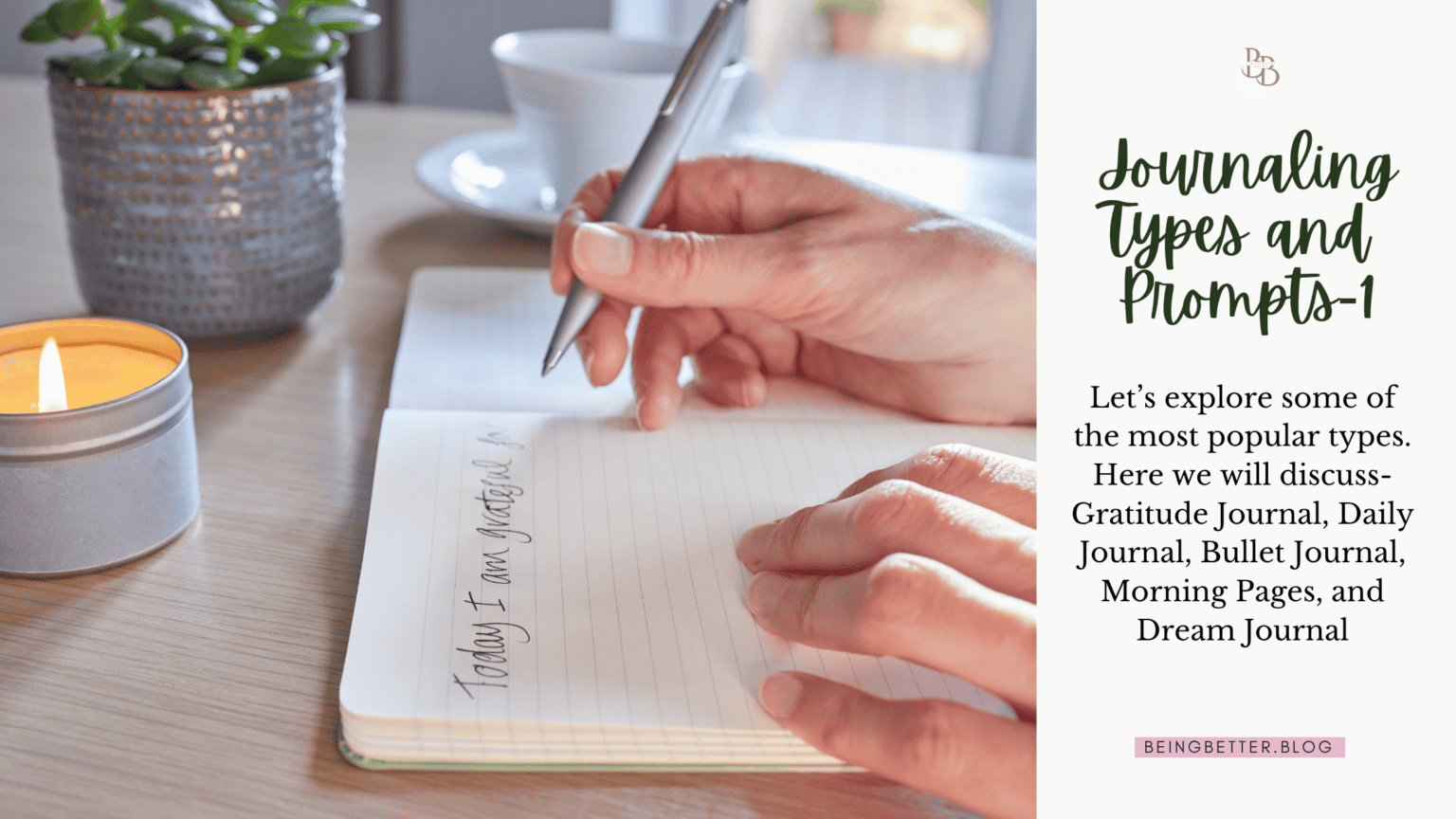 Types of Journaling With Prompts-1| Being Better
